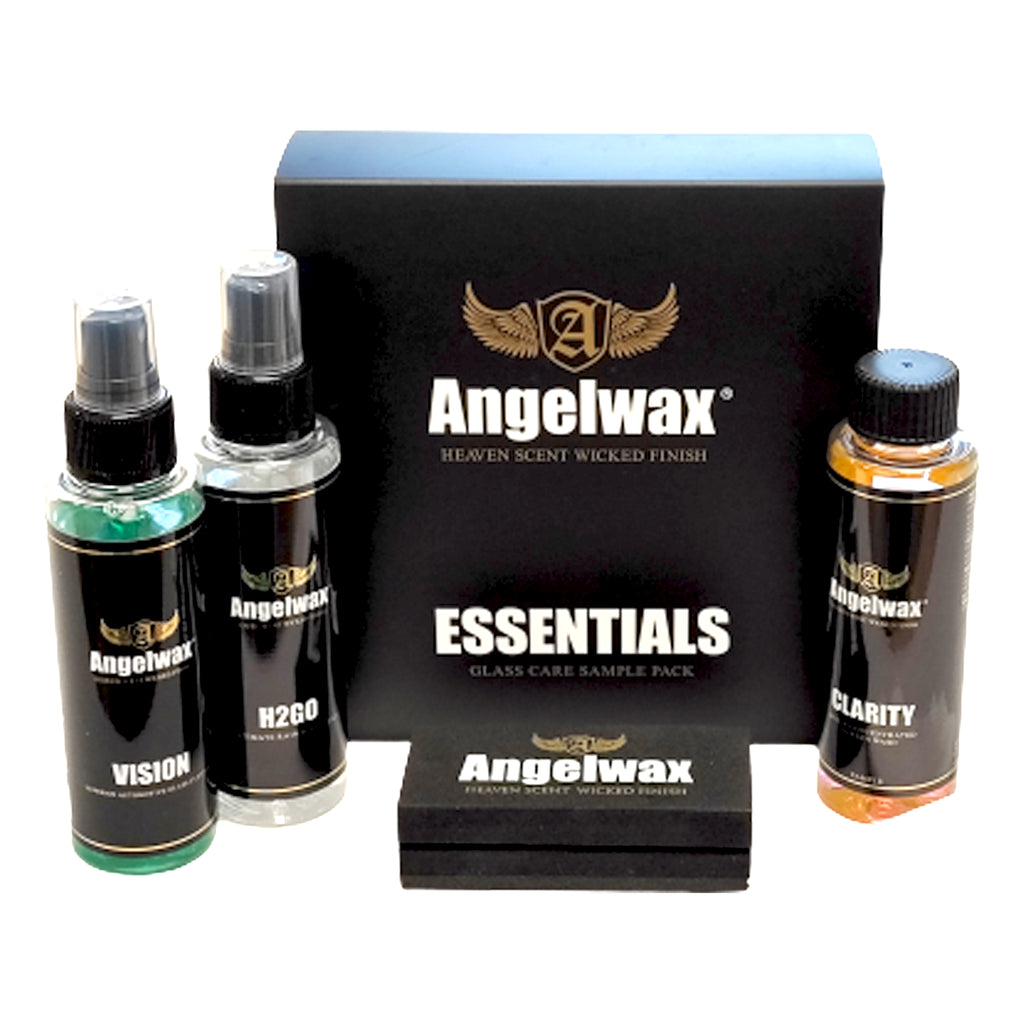 Angelwax - Essentials Glass Care Sample Pack – Car Care Products